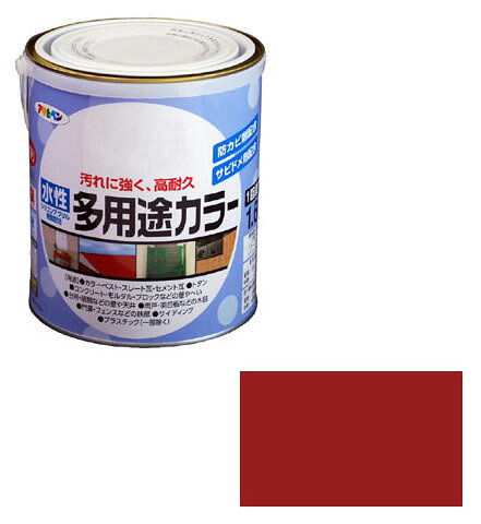 コストパフォーマンスに優れた水性多用途塗料特徴水性シリコンアクリルエマルション樹脂塗料汚れにくく、耐久性が優れた高性能塗料です。強力防カビ剤を配合していますので、長期間カビの発生を防ぎます。サビドメ剤を配合していますので、サビの発生を防ぎま...