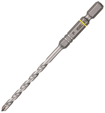 特徴抜群の耐久性と切削スピード素早く、滑らず穴あけできる。磁器タイル専用超硬チップを耐熱ロウ材接合。クッションリングで、ガタつかず、狙いやすい。仕様刃先区分：ドリル丸軸径(mm)：4.5ドリル溝長(mm)：50本体全長(mm)：107本体重...