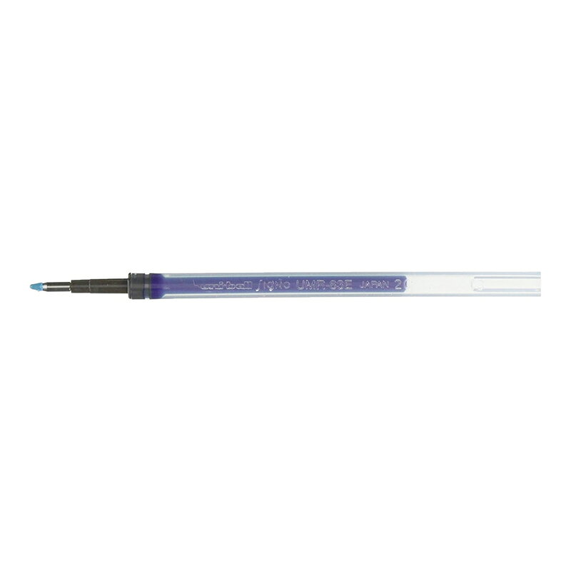 仕様直流防止用スプリング付チップインク色：青ボール径：0.38mmサイズ：軸径φ6.2×全長112.0mm重量：2.6g適合商品：ユニボール シグノRT UMN-103、ユニボール シグノRT1 UMN-155C-38、ユニボール シグノR...