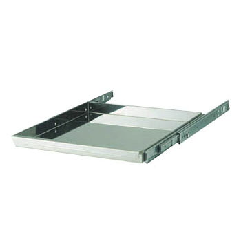 【仕様】●スライド長(mm)：850●幅×奥行×高さ：373×421×33mm●質量：3.6kg/セット【特徴】●上に物を乗せたまま引き出すことができます。【材質/仕上げ】●ステンレス(SUS304)生産国 日本メーカーからの直送商品のため...