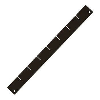 仕様色：ブラック外形寸法(mm)幅×高さ：432×40使用ピッチ(mm)：50適合機種：カスタムワゴンTACシリーズ質量：160g材質/仕上げスチール生産国 日本メーカー直送品の為、代金引換・後払い決済のお支払いはご利用できません。北海道、...
