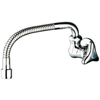 仕様フレキパイプ付エコこま水栓日本工業規格品。泡を含んだやさしい泡沫吐水で、気になる水はねを抑えました。さらに従来品に比べ約30%の節水(KVK社比)を可能にしました。エコこま水栓で普通に使っていても節水効果があります。※高温(約60℃以上...