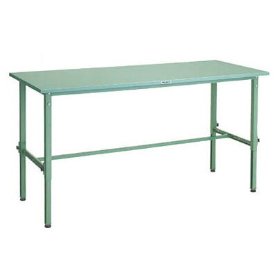 【仕様】●均等荷重(kg)：150●間口×奥行×高さ(mm)：1500×750×650～950●天板材質：スチール●組立式●昇降方式：金具調整式●昇降ピッチ：50mm●アジャスターねじサイズ：M16×2.0●アジャスター調整範囲：20mm●...