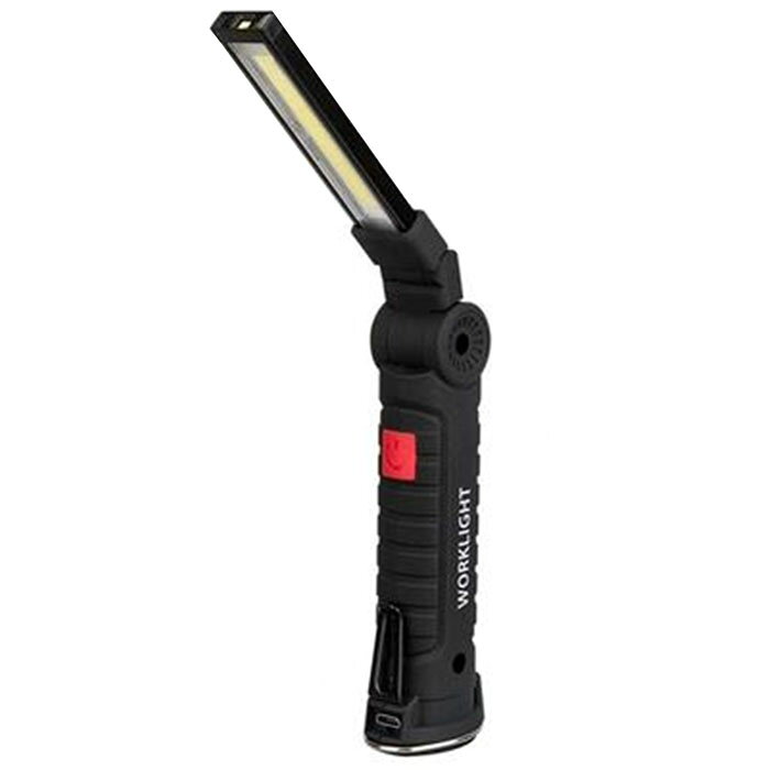 特徴折りたたみ式最少のLEDライトです。仕事から趣味の世界まで幅広く使えます。ハンデーサイズで折り畳めばポケットに楽々収納の11cmサイズです。仕様サイズ：全長190×φ3.4、折畳時110、先厚み10mm充電時間：3時間USB充電式250...