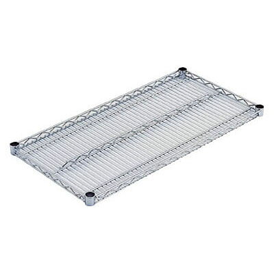 仕様均等積載量(kg/段)：250メッシュタイプ間口×奥行(mm)：1205×305質量：6.0kg用途メッシュラック用棚板としてご使用いただけます。材質/仕上げステンレス(SUS304)セット内容/付属品ABS樹脂製スリーブ4組生産地 台湾