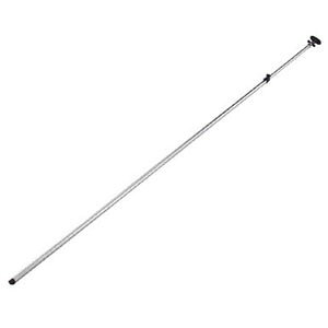 仕様支柱径×長さ(mm)：25.4×1978～2478伸縮仕様ねじ部：アジャスター(M12×1.75mm)質量：1.9kg用途天井に押し当てて、簡易的な支えとしてご使用できます。材質/仕上げステンレス(SUS304)注意事項伸縮可能部分(5...