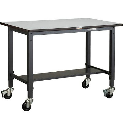 仕様均等荷重(kg)：100間口×奥行×高さ(mm)：1200×750×808～1018天板材質：リノリューム組立式昇降方式：ねじ止め式昇降ピッチ：35mm100mm 自在車 2個・100mm 自在車(ストッパー付) 2個アジャスターねじサ...