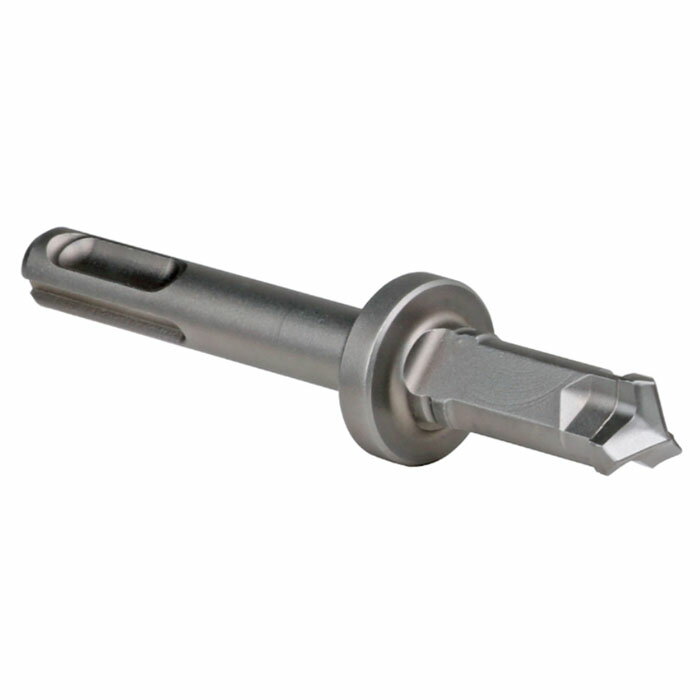 特徴内部コーン打込式アンカーの下穴あけから打込みまで、一気に作業可能。ストッパー付の為、所定の深さまで確実に穴あけが可能。ハンマードリルからビットを外すことなく、打込みホルダーを装着し、打込みが可能。刃先はデルタゴン3枚刃を採用。真円に近い...