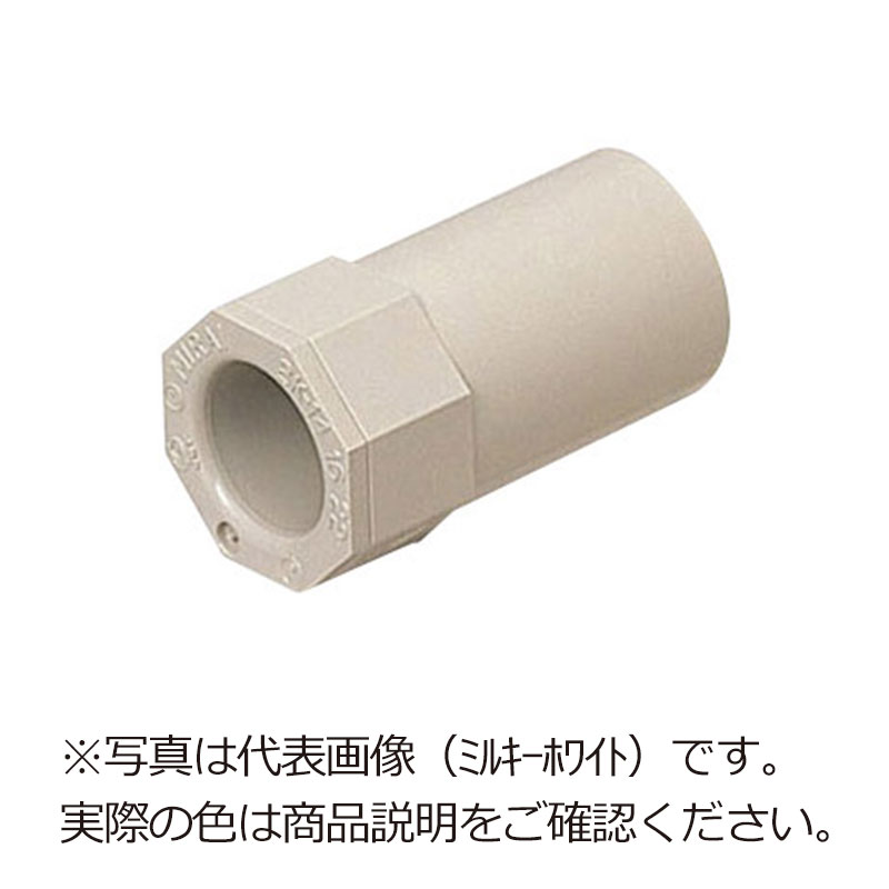 茶系の外装、窓枠の住宅にマッチする衝撃に強い特長高耐候性耐衝撃性仕様色：ライトブラウン適合管：VE54耐衝撃性樹脂※商品画像は代表画像になります。実際の商品の色が違う場合がございますので、色をご確認頂きたい場合はお問い合わせ下さい。メーカー...