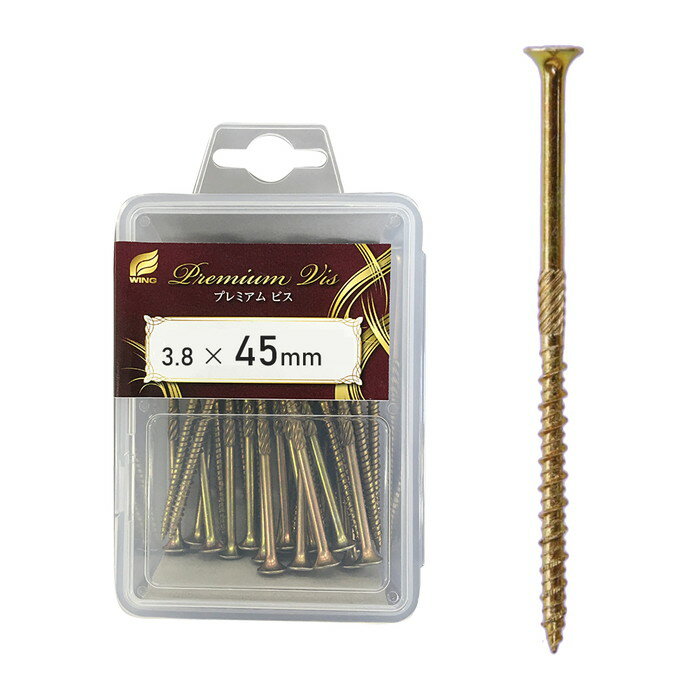 【特徴】ウイングの英知と技術を結集。最高の逸品。国土強靭化。軽やかで、速い。打ち込みトルクが低く、圧倒的なスピードで作業効率がアップします。ジャギーカットとローレットのダブル効果。ネジ山に設けたジャギーカットがねじ込み抵抗を大幅に低減し、軽...