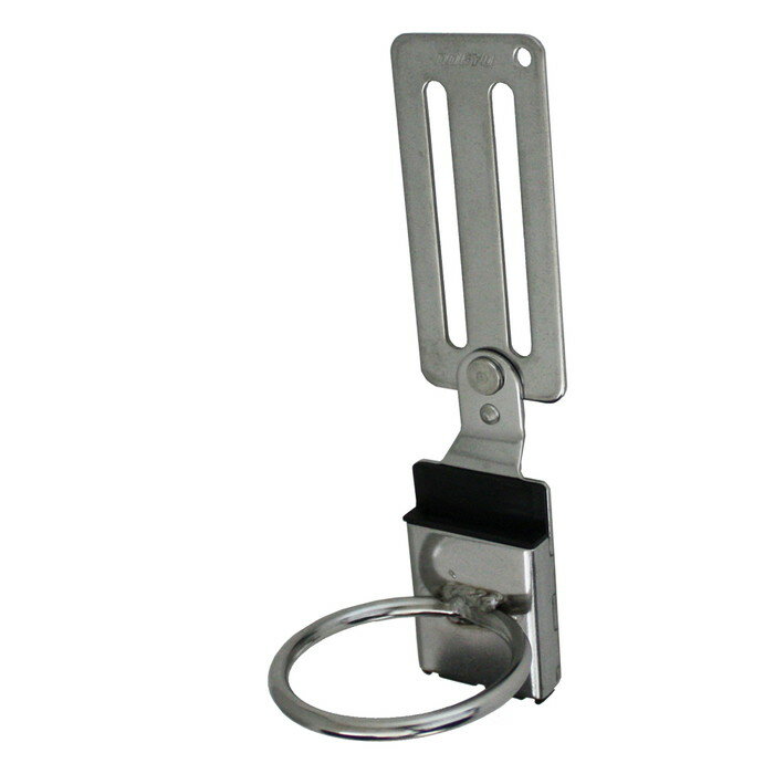 【特長】携帯に便利な工具差し。差金とハンマーが同時に差せる！差し金挿入部は樹脂カバー付きで差し金に傷がつきにくい。【仕様】リング径：50Φ差し金幅：3mm重量：120gメーカーからの取寄せ商品のため、お客様都合によるご注文後のキャンセル、返...