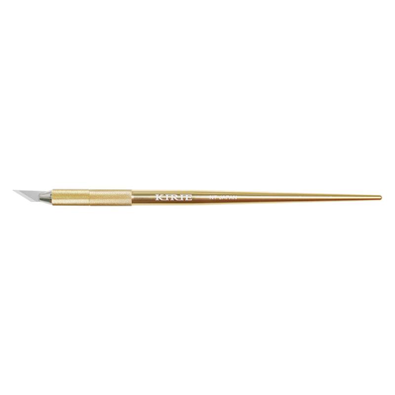 【特長】・切り絵の為に追及されたデザインナイフ・刃先に重心を寄せ、より軽く、より安定した低重心設計アルミ削り出しボディΦ6mmの細さで切りまわしも繊細に【仕様】・包装寸法(mm):メーカーからの取寄せ商品のため、お客様都合によるご注文後のキ...