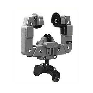 仕様Rブラケット組付け品100型I形鋼75・100mm用シングルローラーブラケット：3BR※商品画像は代表画像になります。実際の商品の色が違う場合がございますので、色をご確認頂きたい場合はお問い合わせ下さい。受注生産品の為、お客様都合による...