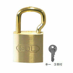 【特長】●ツルの長いタイプの南京錠です。耐久性に優れ、用途が多い。●15mm～50mmまでの8サイズ。キーは3本付き。【材質】●錠：JIS-H-3422 真鍮(※40、45、50mmはツル部材質： 焼入れ鋼クロームメッキ)●キー：JIS-H...