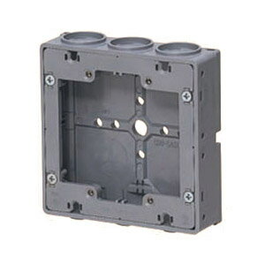 特長ボックスの内側に収まるフラットタイプの平塗代カバー付ですから、ボックス深さ(35mm)のままの仕上がり寸法で施工ができます。深さ35mmの極薄型！軽量間仕切りでの使用に最適です。ノックがドライバーで開けられます。ボックスの傾き防止ができ...