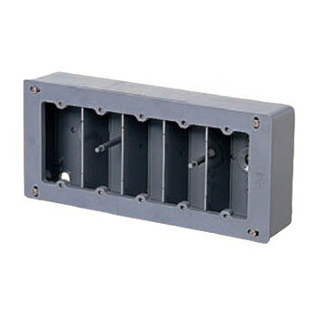 特長プラスチック製セーリスボックス仕切板付(2～6個用)仕様耐衝撃性樹脂(HI)アルミ箔付(塗代カバー)3分スタット付色：グレー側面ノック：無規格：5個用L：276P：184※商品画像は代表画像になります。実際の商品の色が違う場合がございま...