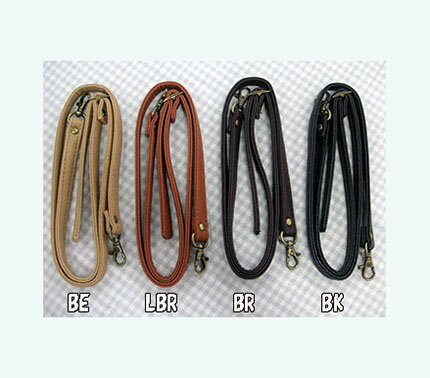 15ミリ巾のショルダーハンドルは大き目のバックにも最適です。 金属部分はアンティーックゴールドを使用。&nbsp;&nbsp;&nbsp; BE　ベージュ LBR　ライトブラウン BR　ブラウン &nbsp; BK　ブラック &nbsp; ...