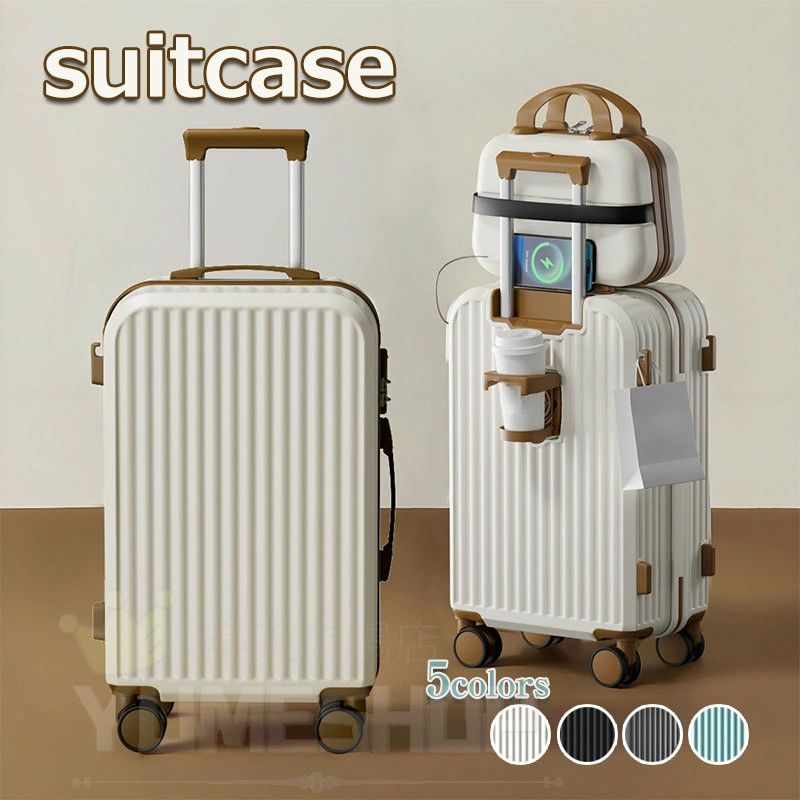 Information 商品情報 商品番号 ：s1xz12 ■軽量で耐久性があり、たくさんの荷物を効率的に収納できる設計 ■衝撃や傷に強く、長い間使用可能 ■360度回転するホイールや、伸縮可能なハンドルが付き、長時間の歩行や長い距離の移動...