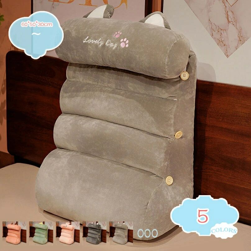 メイン素材：フランネル★【材質】生地：フランネル 詰め物：PPコットン サイズ：約60*50*30cm【ご注意】1、クッションのサイズによって、ボタンの数量が違います。ご了承ください！！！ 2、クッションの包装が圧縮状態なので到着後はパンパ...