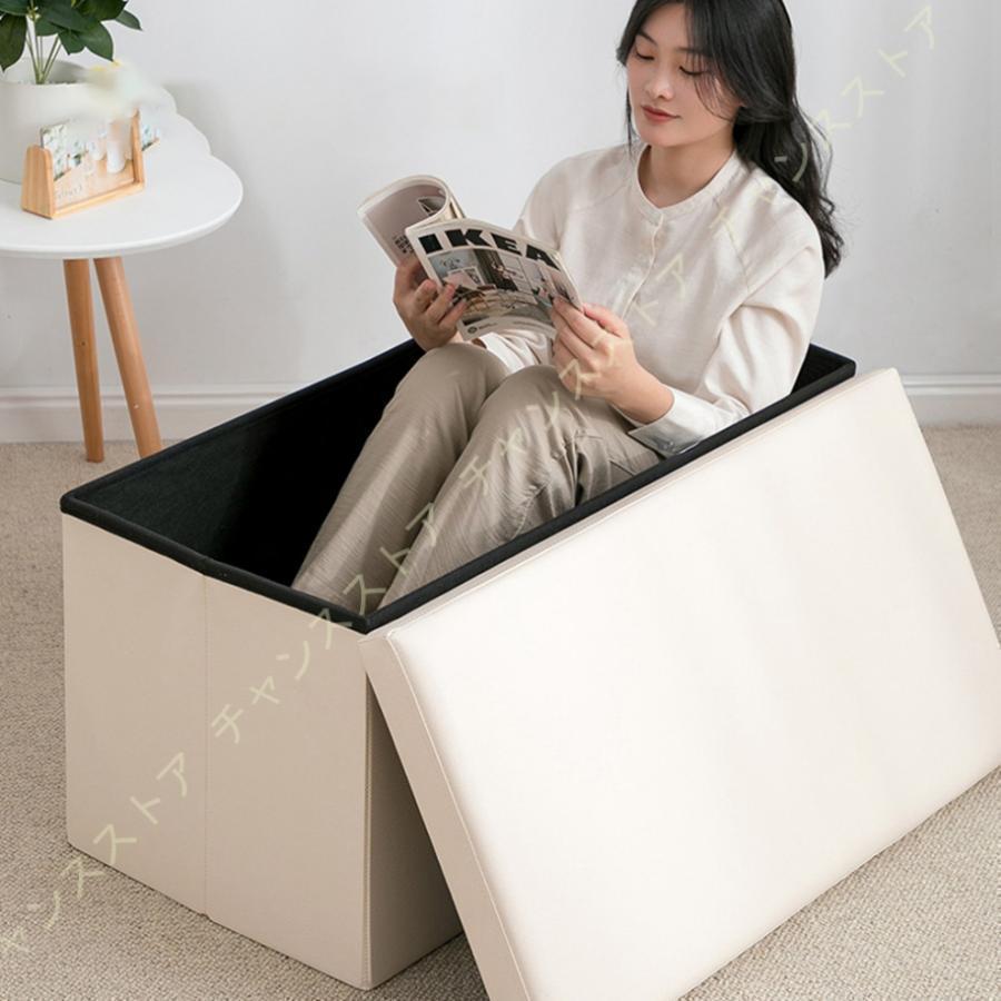 収納スツール正方形長方形収納ボックス折りたたみオットマンboxstoolベンチイスチェアおもちゃ箱シンプルモダンおしゃれ座れるおすすめする用途01/座る、しまう日常でよくある「ちょっと座りたい」を叶えるスツールです。しっかりとしたスツールは...