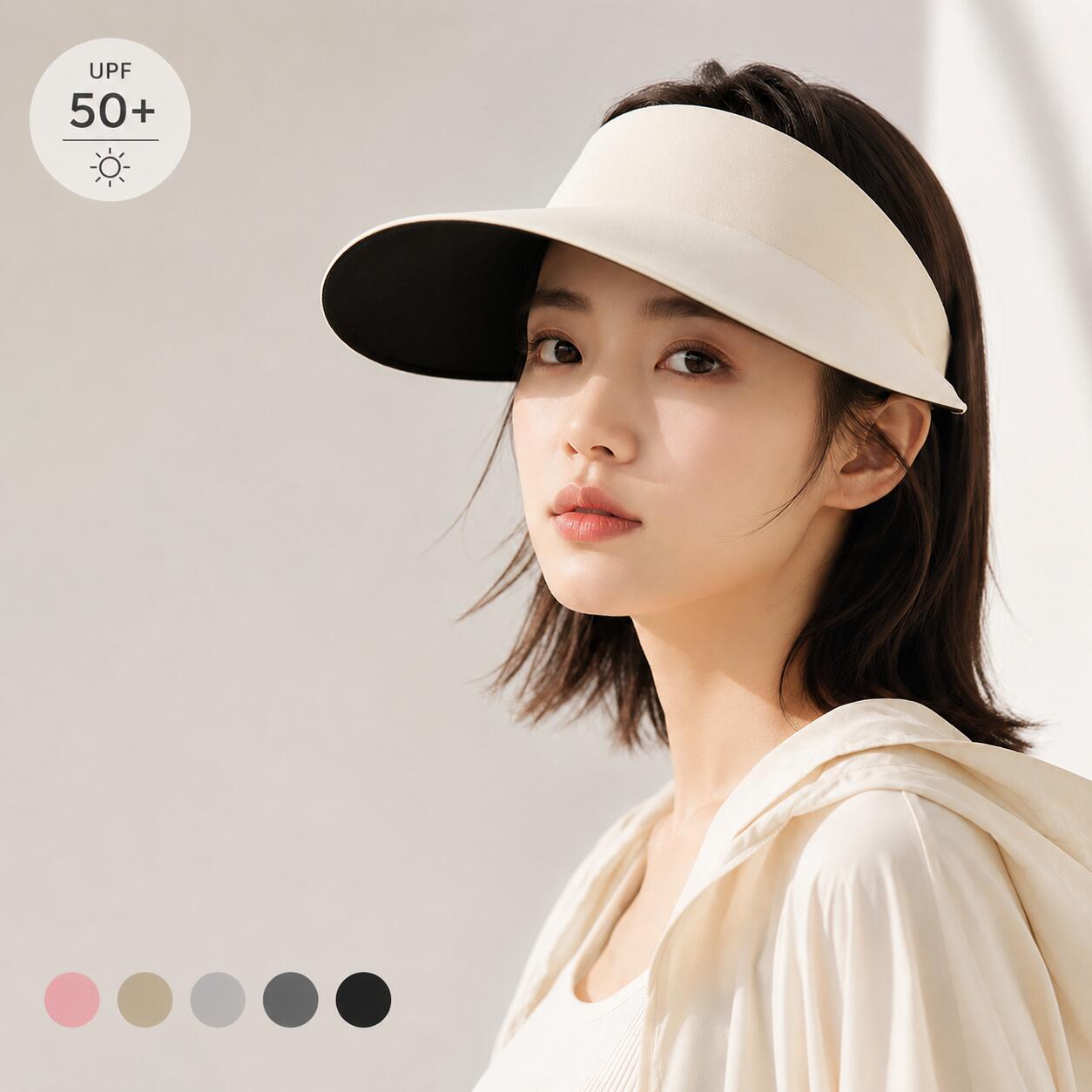 メーカー希望小売価格はメーカーサイトに基づいて掲載しています。商品説明頭のラインに自然になじむ一体型デザインを採用した、軽量タイプのサンバイザーです。 締め付け感を抑えたやさしいフィット感で、長時間の着用でも快適。 通勤通学お買い物散歩アウ...