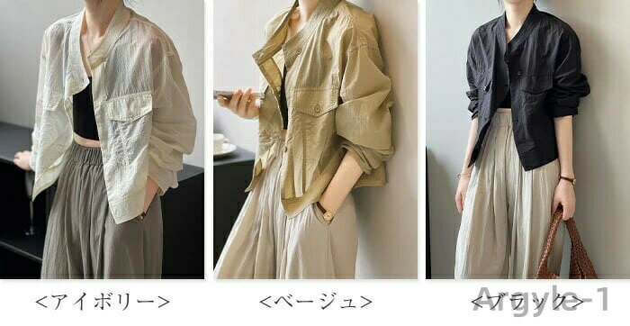 商品情報素材/材質ポリエステル　その他サイズ/寸法サイズ（CM） 【M】総丈50　バスト102　裾幅104　肩幅50　袖丈55　【L】総丈51　バスト106　裾幅108　肩幅51　袖丈56　サイズは平置き、メジャー採寸を行っております。1-...