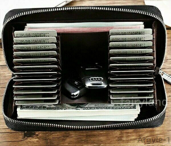 大容量本革ラウンドファスナー長財布 ? メンズ・レディース兼用 贅沢な牛革素材を使用し、上品なデザインと抜群の収納力を兼ね備えた長財布。 24枚のカードが収納可能で、紙幣やスマートキーもすっきり整理できます。 RFIDブロック機能搭載でスキ...