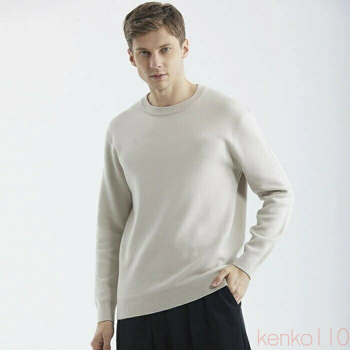 ▲商品内容：セーター ▲素材： 綿 ▲サイズ： 【S】：身丈 66cm、バスト 100cm、肩幅 45.5cm、袖丈 57cm 【M】：身丈 67.5cm、バスト 105cm、肩幅 47cm、袖丈 58cm 【L】：身丈 69cm、バスト ...