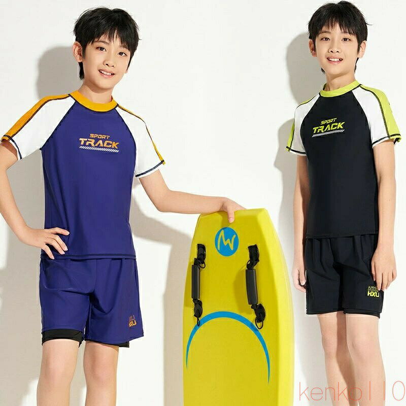 【商品説明】 【特徴】 ●透け感:なし ●伸縮性:有り ●伸縮性の高く柔らかい生地で、セパレートでお子様ご自身で着脱が楽にして頂け、トイレに便利です ●キッズらしい元気でキュートなデザイン、伸縮性があり、とても着心地がよい ●水中や陸上での...