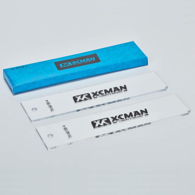 スキー スノーボード スクレーパー スノーボードスクレーパ - 2pcsサイズ:長さ230×60mm、厚み4mmたわみの少ない厚めのスクレーパーエッジスクレーパー機能つき作業性に優れたワイドサイズ