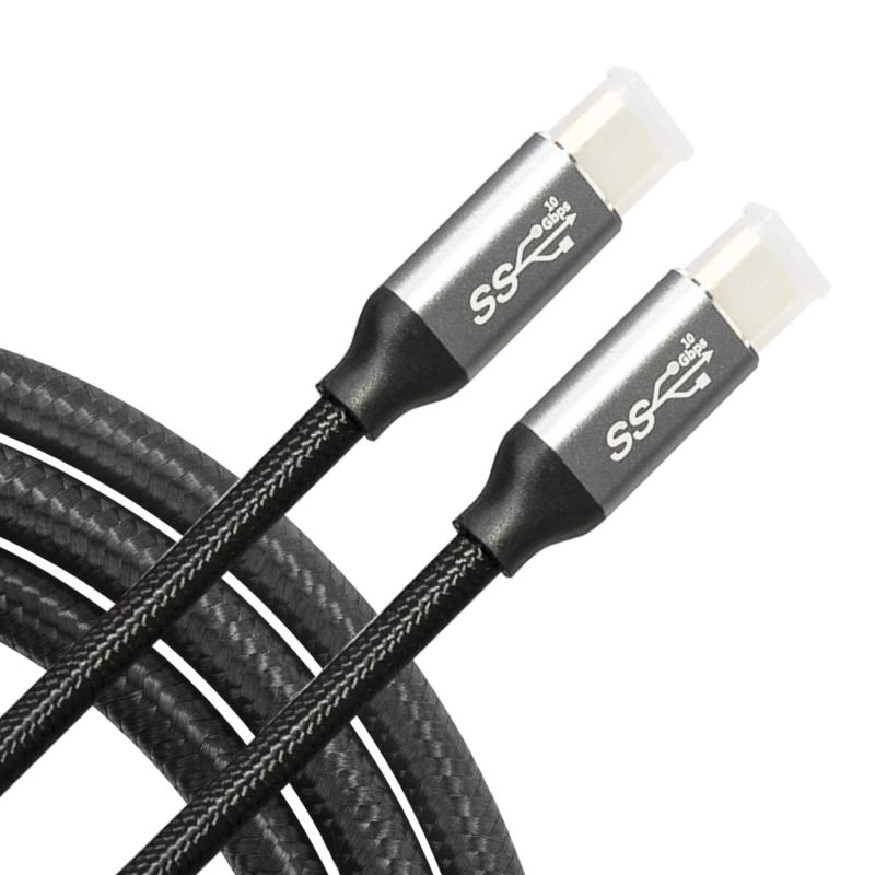 BOOBRIE 1M Type C ケーブル Type-C⇔USB-C 延長ケーブル 高速充電 断線防止 高耐久 PD充電 100W/20V/5A 10Gbps 高速データ転送 Windows/Mac/Android/PC/ラップ/タブレッ...