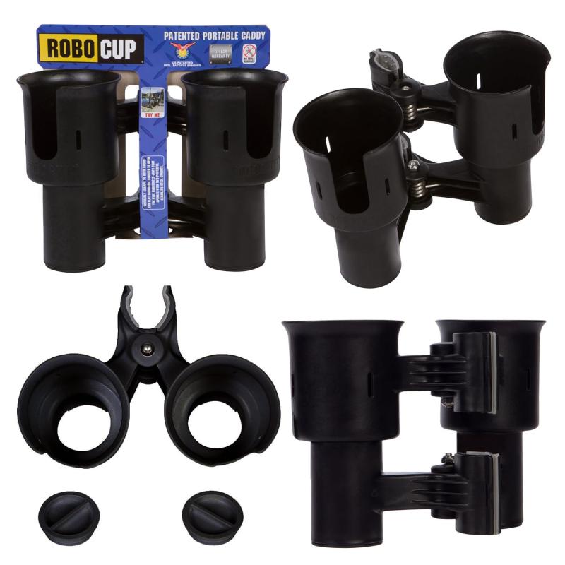T- Marine Supplies, Inc. マリン ロボカップ ドリンクホルダー ROBOCUP Black ブラック 1ヶ入