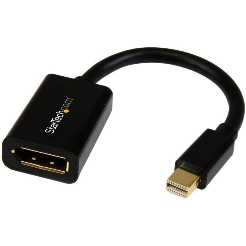 StarTech.com Mini DisplayPort - DisplayPort 変換アダプタ/15cm/ディスプレイポート 1.2/4K60z/mDPオス - DPメス MDP2DPMF6INMini DisplayPort - D...