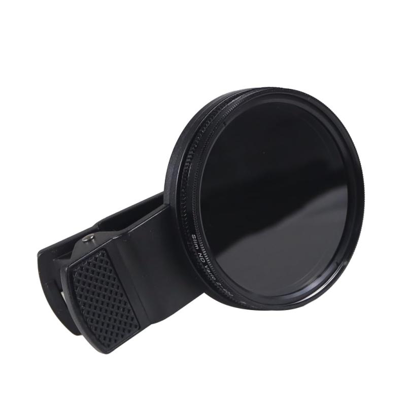 52mm プロフェッショナル携帯電話カメラクリップ マクロレンズ L スター可変NDフィルター すべてのスマートフォン用 アルミニウム合金スレッドモバイル写真を強化:オプションのマクロレンズ、Lフィルター、可変NDフィルターを備えた52mm...