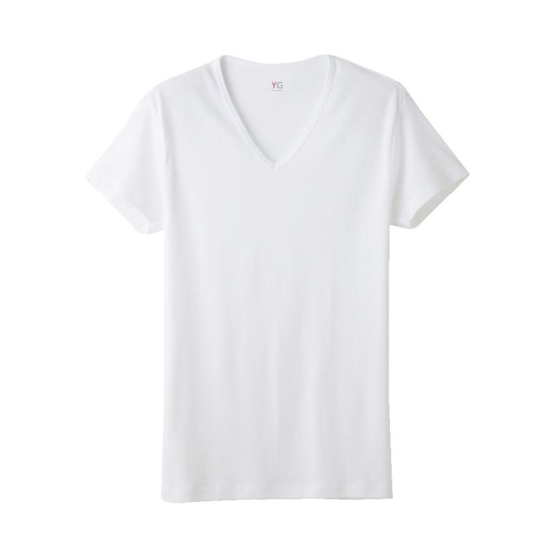 [グンゼ] Tシャツ 半袖 Vネック YG 綿100 YV0015V メンズSIZE:3L チェスト/身長(表示サイズ:108cm~116cm/175cm~185cm)SIZE:L チェスト/身長(表示サイズ:96cm~104cm/175c...