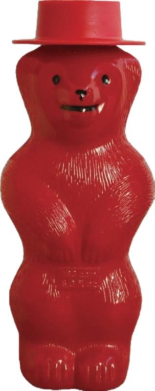 クマのシャボン玉 レッド PUS525-REサイズ(約):幅6×奥行6×高さ17cm、容量：180ml素材・材質:PE(クマ)、PS(ボトル内側）、PP(吹き口)、PS(帽子）原産国:ドイツ対象年齢：4歳以上