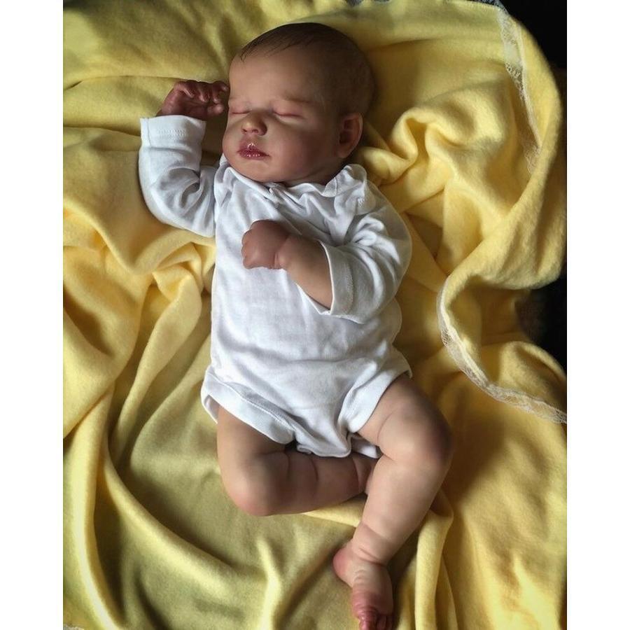 リボーンドール 人形 赤ちゃん 新生児 ねんね 本物そっくり 抱き人形 45センチ