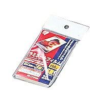 【大変人気商品のため、お取り置きは出来かねます。】 【商品説明】名刺サイズのラミネートにぴったりなラミネートフィルムです。仕上がりのコシが強く、曲がりにくい厚さ150ミクロンです。用紙にツヤと張りを出し、水や汚れからしっかり守ります。◆商品...