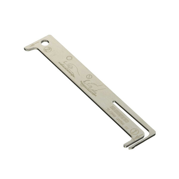商&nbsp;品&nbsp;詳&nbsp;細SHIMANO TL-CN42 チェーン伸びチェッカー●チェーンの摩耗を正確、簡単、かつ迅速に確認●高精度のレーザーカット構造●独自の3ピン構造により、正確な測定が可能●熱処理ステンレススチール※...
