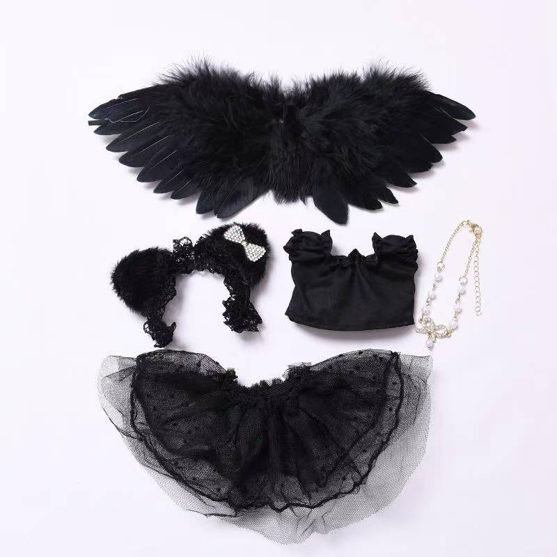 製品仕様: ◆素材: ポリエステル ◆本製品は服セットのみ、ぬいぐるみ本体は含まれていませんのでご了承ください。 商品について: 商品写真はできる限り実物の色に近づけるよう徹底しておりますが、 お使いのモニター設定、お部屋の照明等により実際...