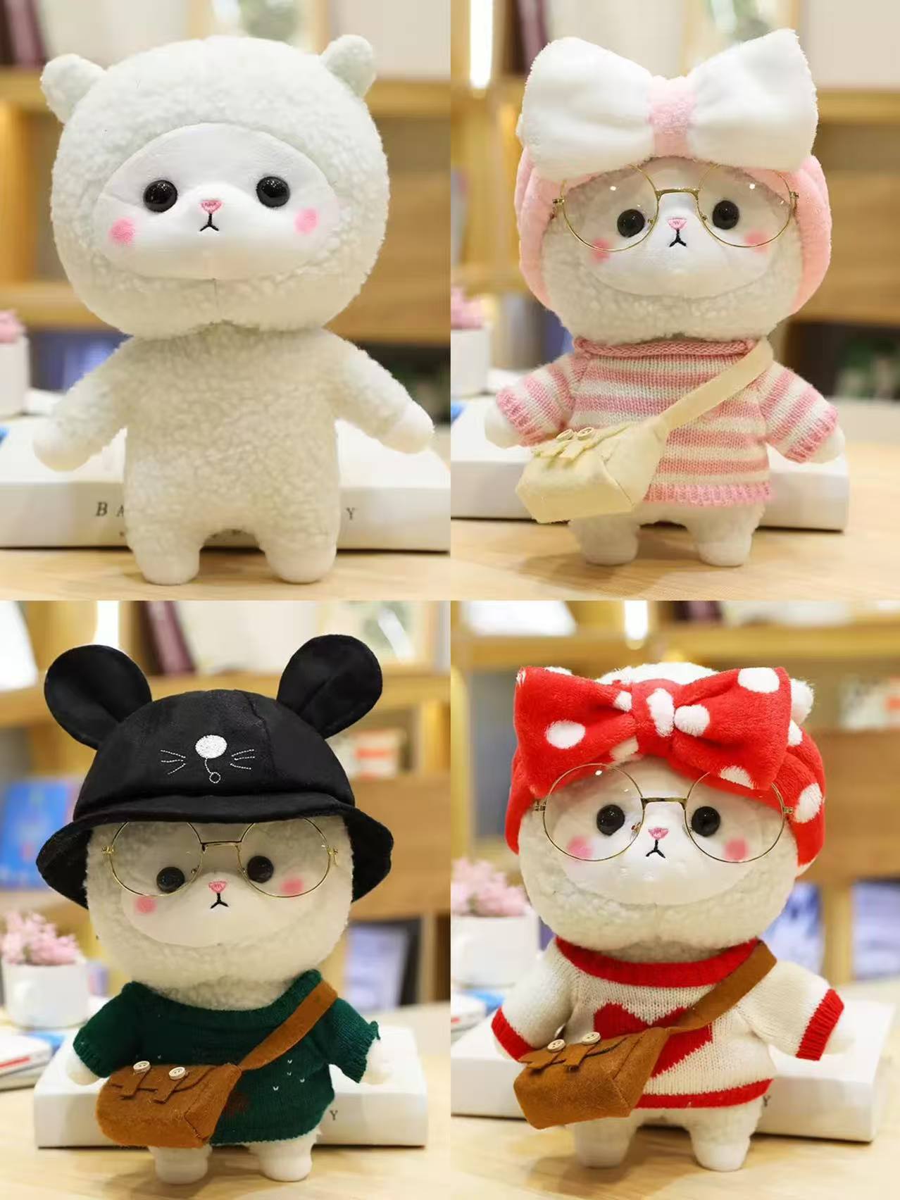 製品仕様: ◆ぬいぐるみ本体は含まれていませんのでご了承ください。 商品について: 商品写真はできる限り実物の色に近づけるよう徹底しておりますが、 お使いのモニター設定、お部屋の照明等により実際の商品と色味が異なる場合がございます。 サイズ...