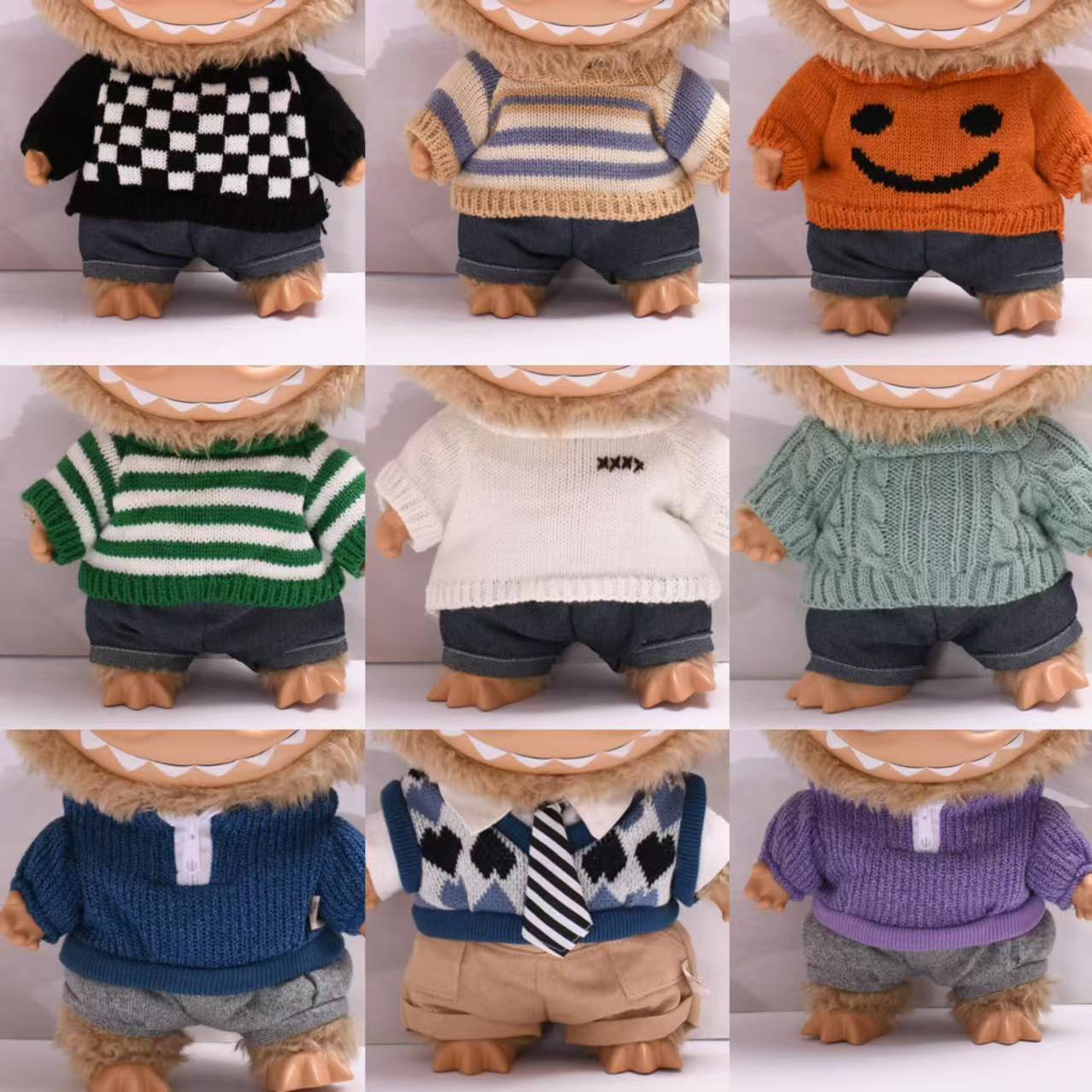 製品仕様: ◆素材: ポリエステル ◆本製品は服セットのみ、ぬいぐるみ本体は含まれていませんのでご了承ください。 商品について: 商品写真はできる限り実物の色に近づけるよう徹底しておりますが、 お使いのモニター設定、お部屋の照明等により実際...