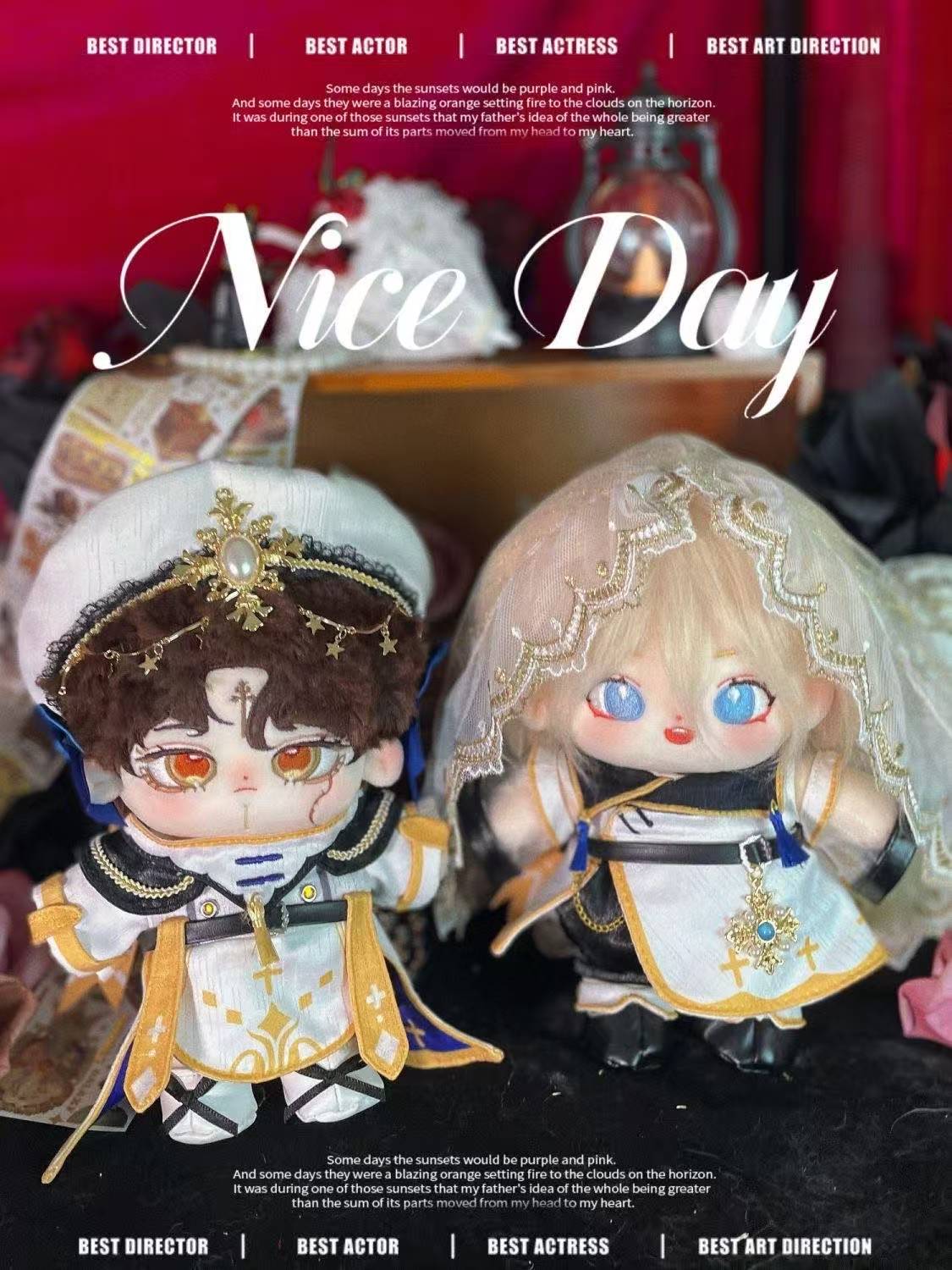 製品仕様: ◆素材: ポリエステル ◆本製品は服セットのみ、ぬいぐるみ本体や靴は含まれていませんのでご了承ください。 商品について: 商品写真はできる限り実物の色に近づけるよう徹底しておりますが、 お使いのモニター設定、お部屋の照明等により...