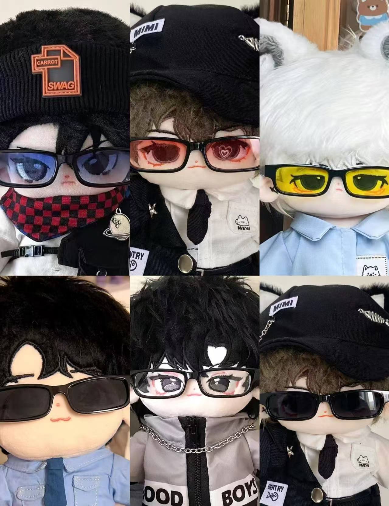 製品仕様: ◆素材: ポリエステル ◆本製品は眼鏡単品、ぬいぐるみ本体は含まれていませんのでご了承ください。 商品について: 商品写真はできる限り実物の色に近づけるよう徹底しておりますが、 お使いのモニター設定、お部屋の照明等により実際の商...