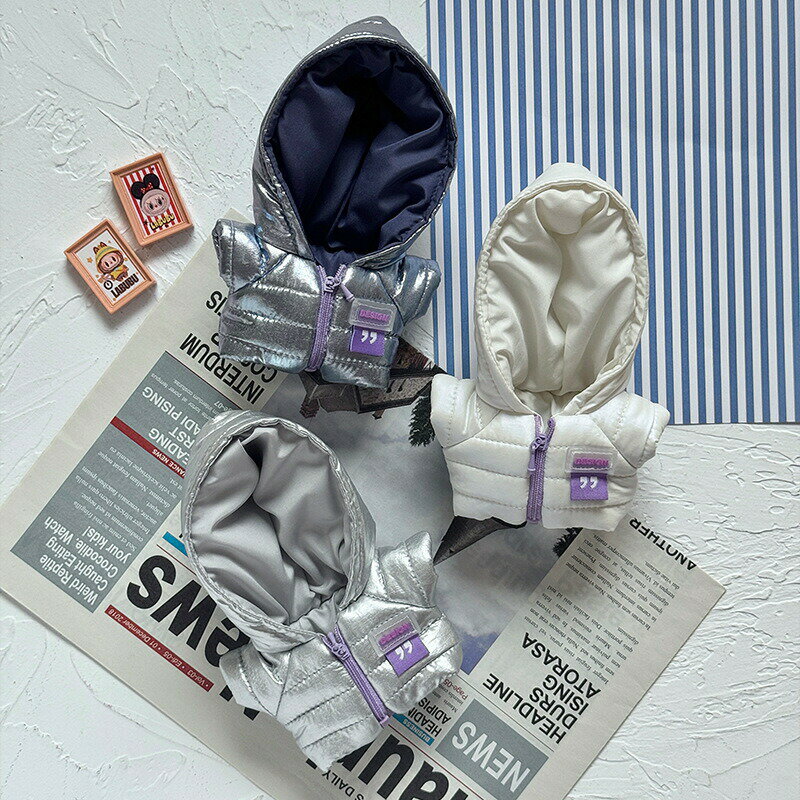 【ぬいぐるみ用 マカロン風 セット服 17cm 15CM 服 おしゃれ スーツ ズボン 靴 ネクタイ 帽子｜かわいいぬいぐるみに似合うおしゃれなファッションセット】 概要説明：マカロン風のデザインが目を引くぬいぐるみ用ファッションセットです...