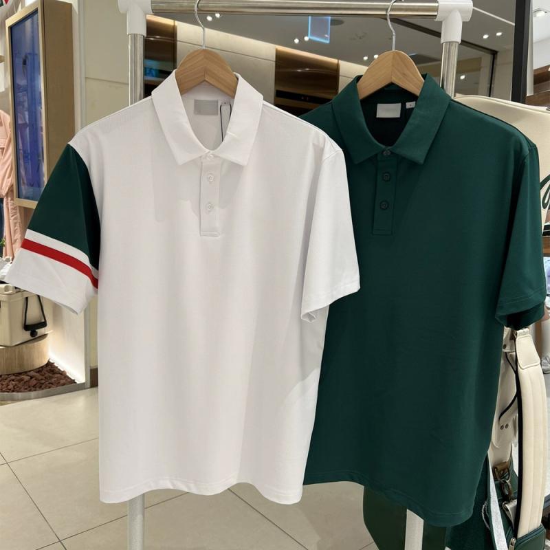 ・カテゴリ: POLOシャツ・スタイル: 棒球服.運動休闲・柄: 色・適用年齢: 成年・適用性別: 男・ネックライン: 翻領・袖丈: 短袖・主な素材: 化纤類混紡・素材: ポリエステル繊維（ポリエステル）85%・カラー展開: 白.緑・サイズ...