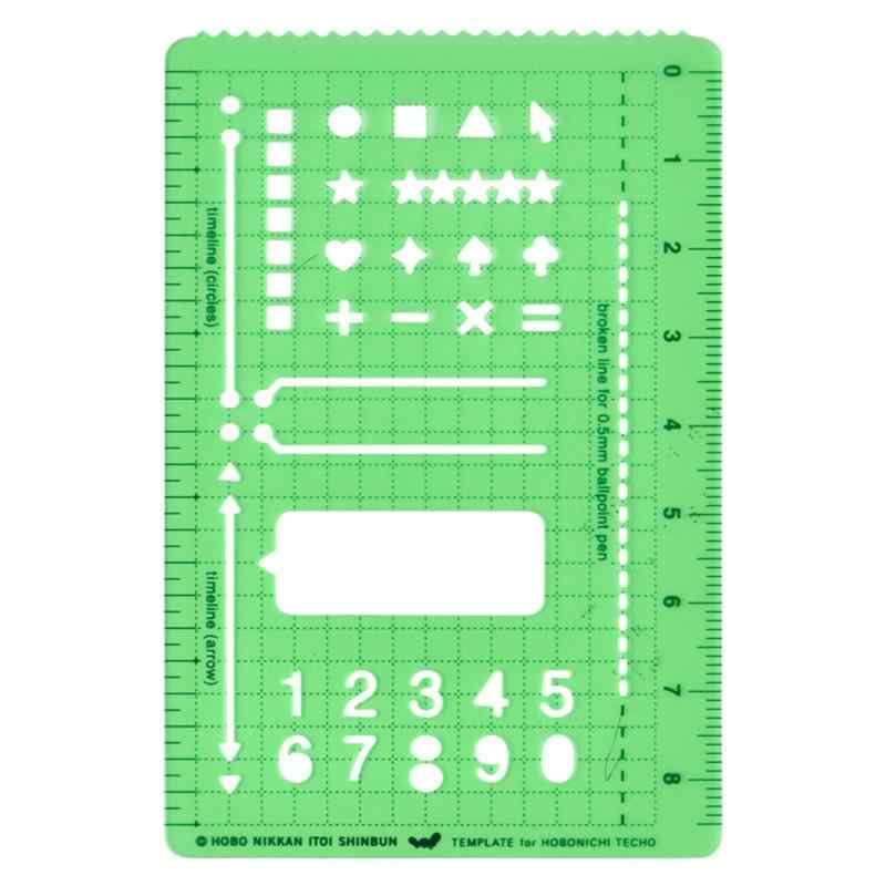 Hobonichi Techo ほぼ日手帳 ほぼ日のテンプレート ベーシック 手帳アクセサリー