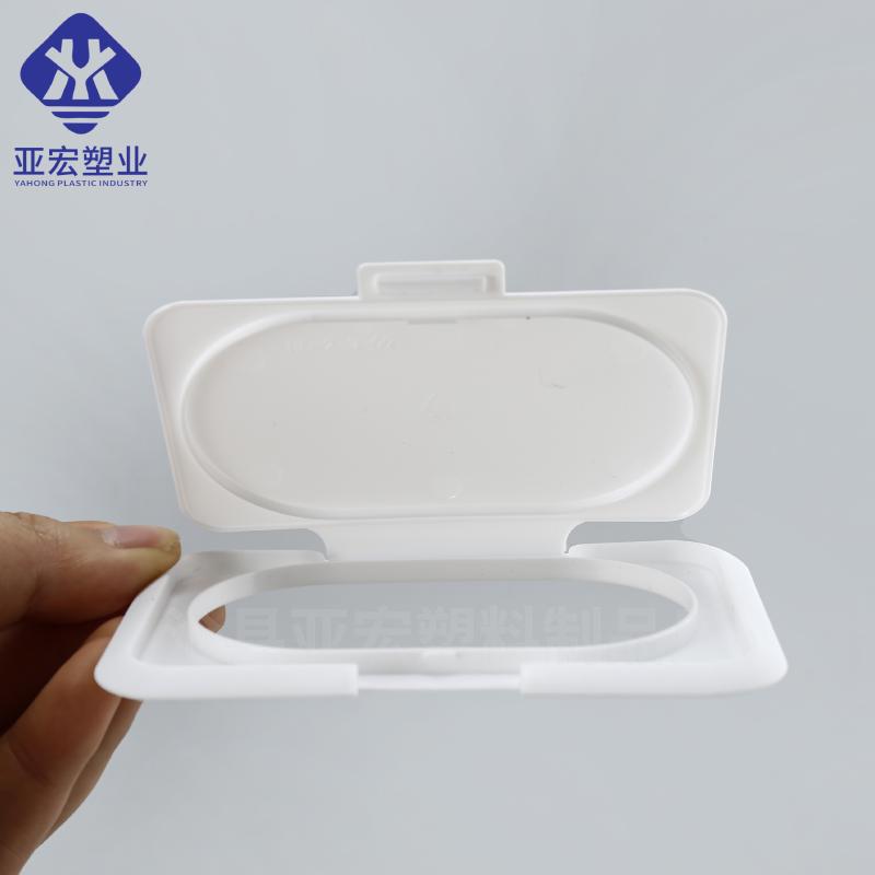 3ウェットティッシュ ケース ふた フラップ 詰め替え用 99mm×65mm プラスチック製 ホワイト 長方形・材質: 塑料・長さ: 99mm・規格: 湿巾盖 長99*幅65mm・規格型号: 湿巾盖 長99*幅65mm.塑料.白・外観カラー...