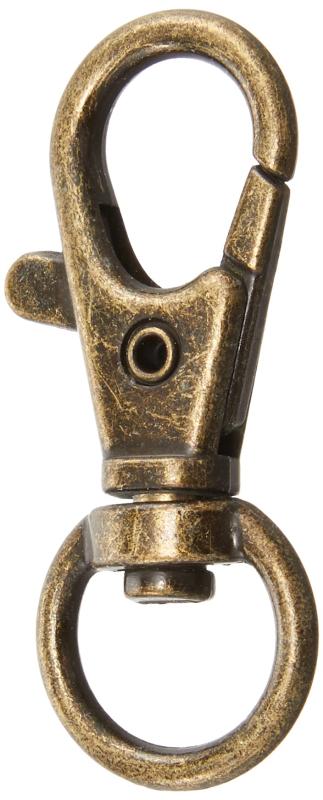 NBK バッグ用ナスカン 内径1.1x4.2cm