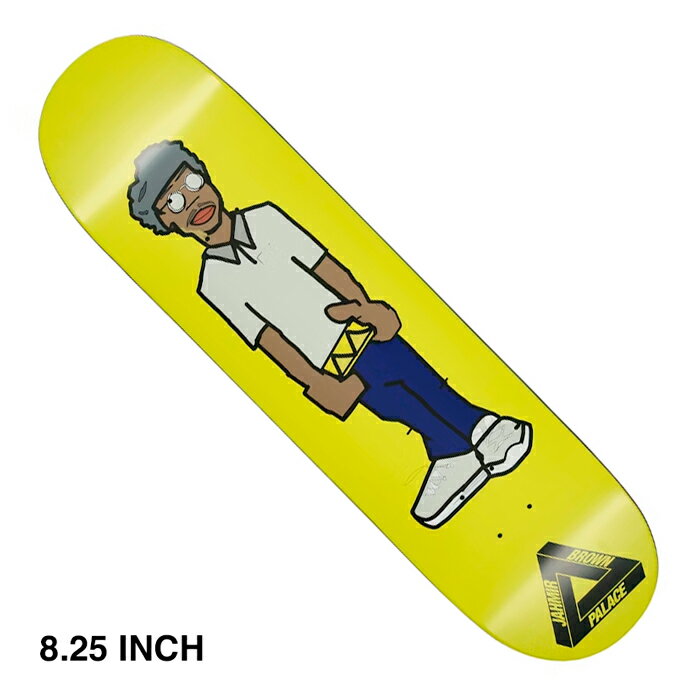 イギリス、ロンドン発のスケートボードデッキカンパニーPALACE SKATEBOARDS (パレス・スケートボード)です。 JAHMIR BROWN シグネチャーモデルデッキです。 当店オリジナルデッキテープ&スケートボードバッグ付き。 S...